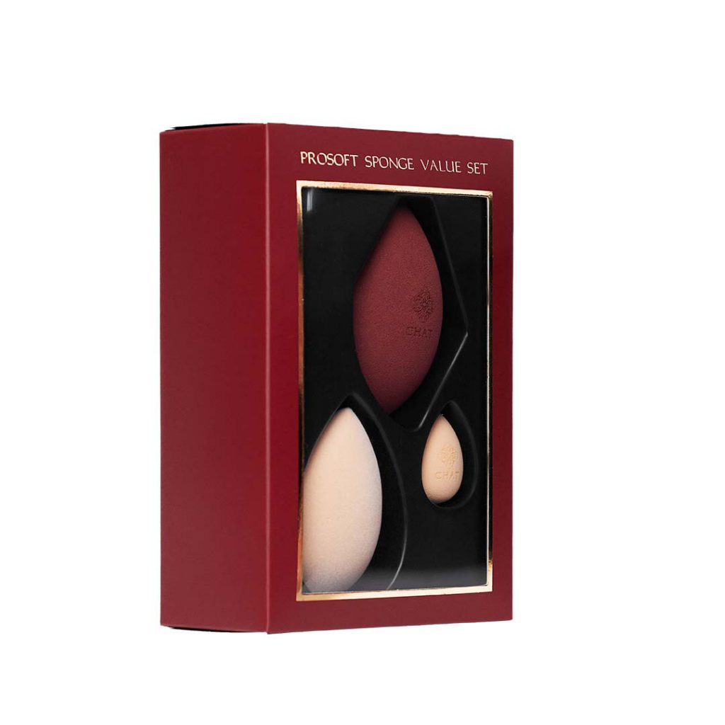 ฟองน้ำฉัตร CHAT PROSOFT SPONGE VALLUE SET (เซ็ตฟองน้ำนุ่มพิเศษ)